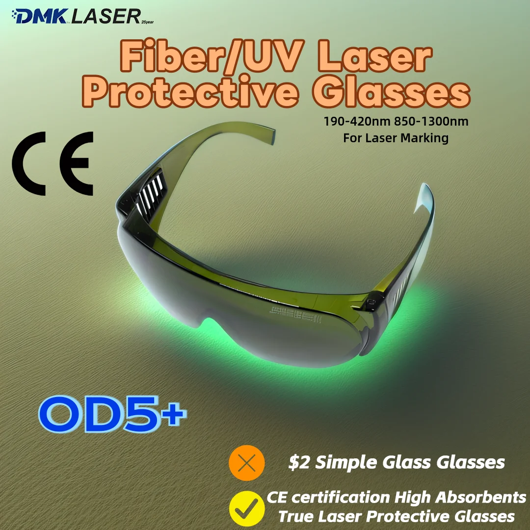 Laser Protective Glasses OD5+ Protection Goggles 190-420 850-1300nm For ...
