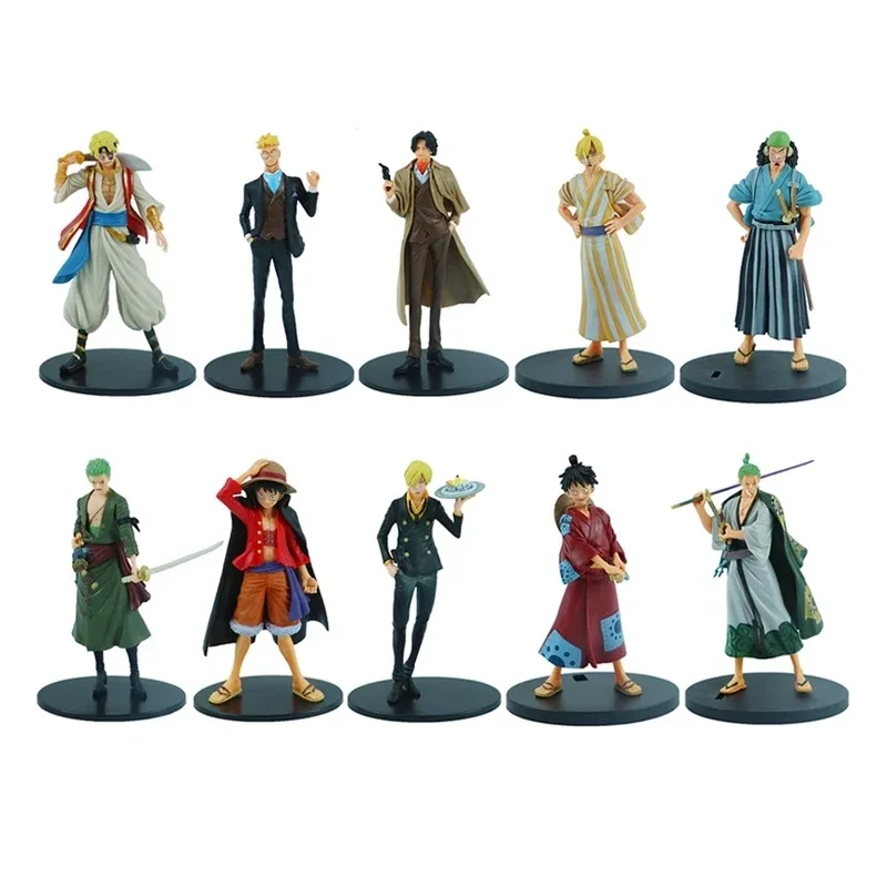 18cm-One-Piece-Anime-Figure-Pirate-Warriors-Monkey-D-Luffy-Roronoa-Zoro ...