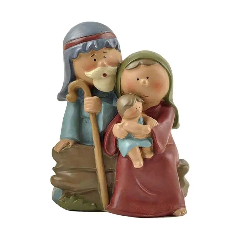 Classic Holy Family Figurine Statue Holy Family Jesus Christ Figurine ...