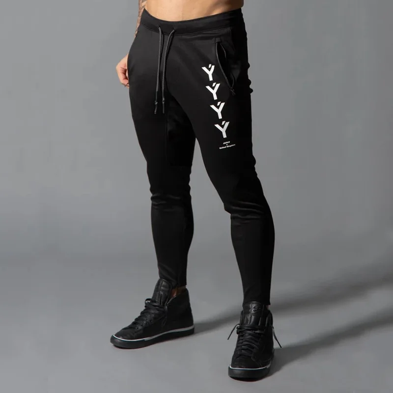 Spring-Sweatpants-Stretch-Casual-Fitness-Men-s-Pants-Slim-Foot-Zipper ...