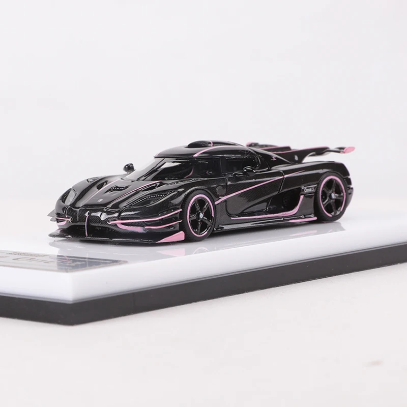 ScaleMini-1-64-Koenigsegg-One-1Carbon-Fiber-Pink-Resin-Model-Car ...