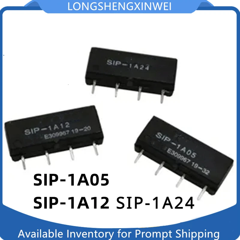 1PCS Reed Relay SIP-1A05 SIP-1A12 SIP-1A24 4-foot Single Row Normally ...