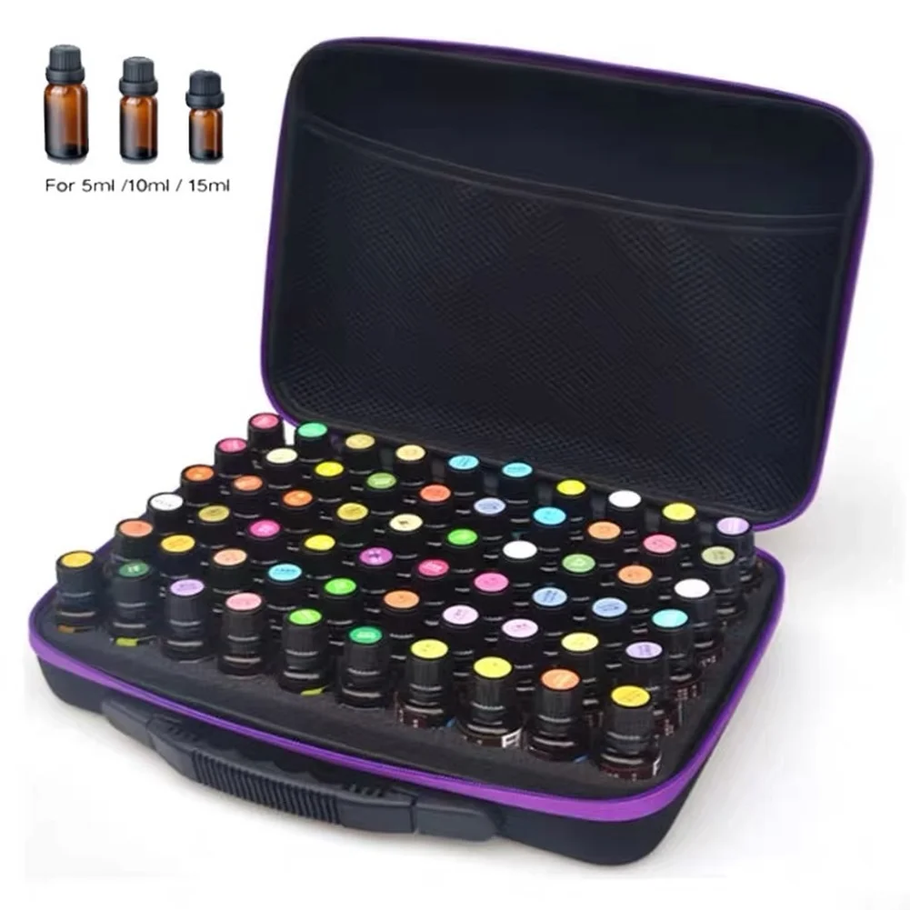 Essential Oil Case for DoTERRA 60 Slots 5ML 10ML 15ML Portable Hang ...