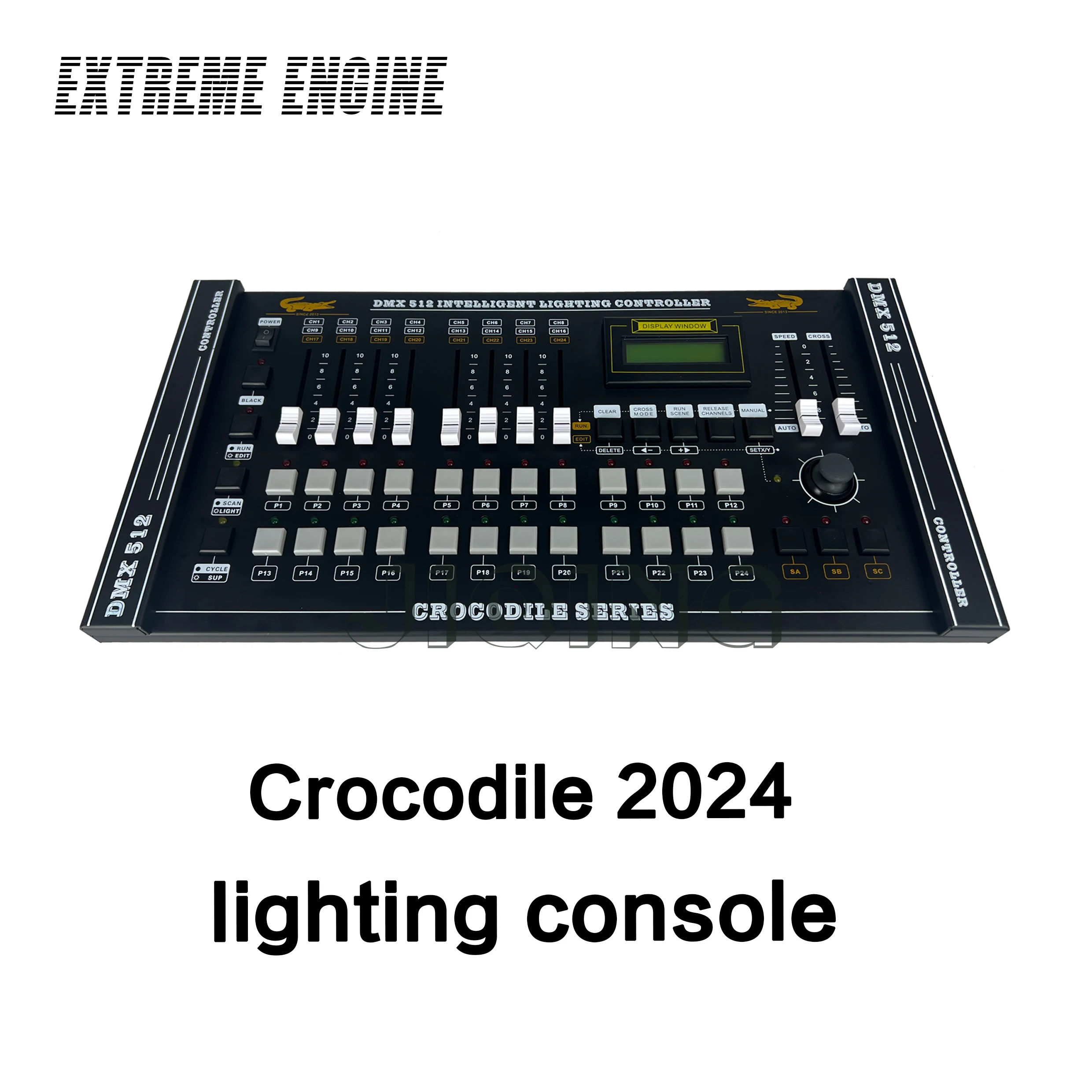 DMX 512 Crocodile 2024 Controller Stage Light DMX Console Use For Led ...