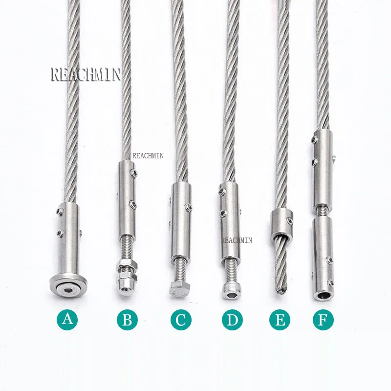 304 Stainless Steel Cable Railing Thread Swage Wire Rope Tensioner ...