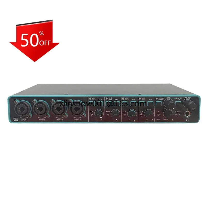 DM-404-professiona4-Channel-audio-interface-24Bit-192-kHz-Mixer-DJ ...