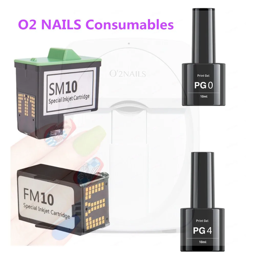 Consumable Nail Gel Ink Cartridge Nails Printer Machine Intelligent ...