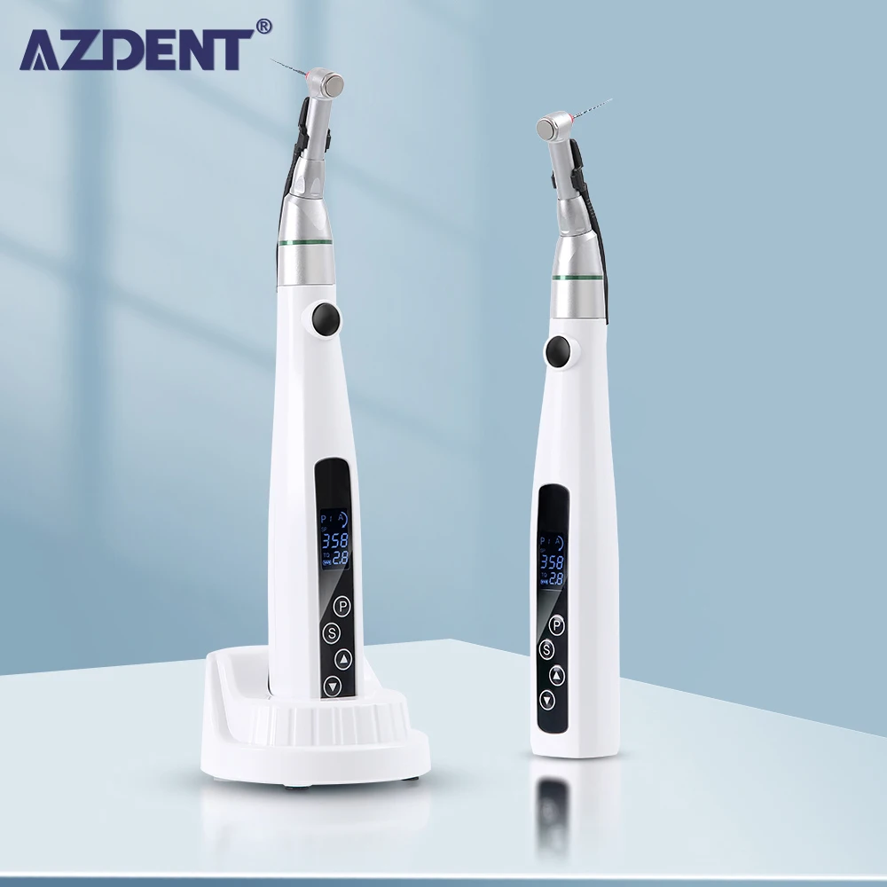 AZDENT Motor endodóntico inalámbrico Dental, herramienta de terapia de Canal radicular, con luz ...