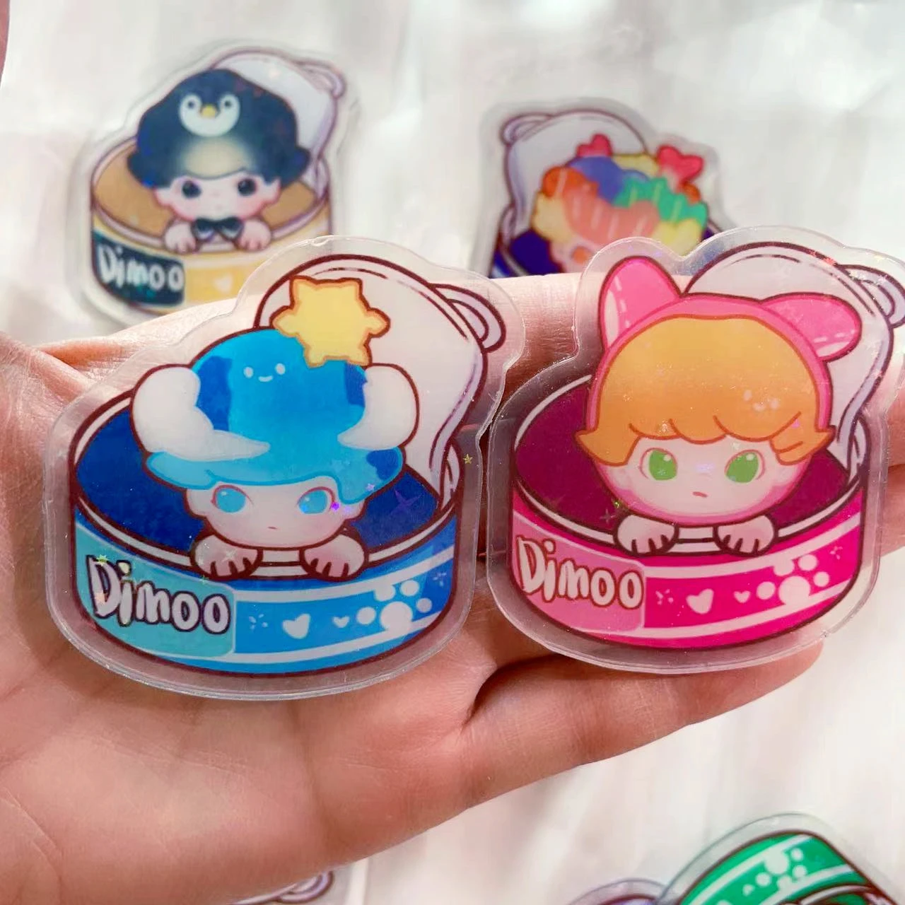 60mm-DIMOO-Canned-Fast-Food-Acrylic-Charm-Double-Side-Pop-Mart-Cosplay ...
