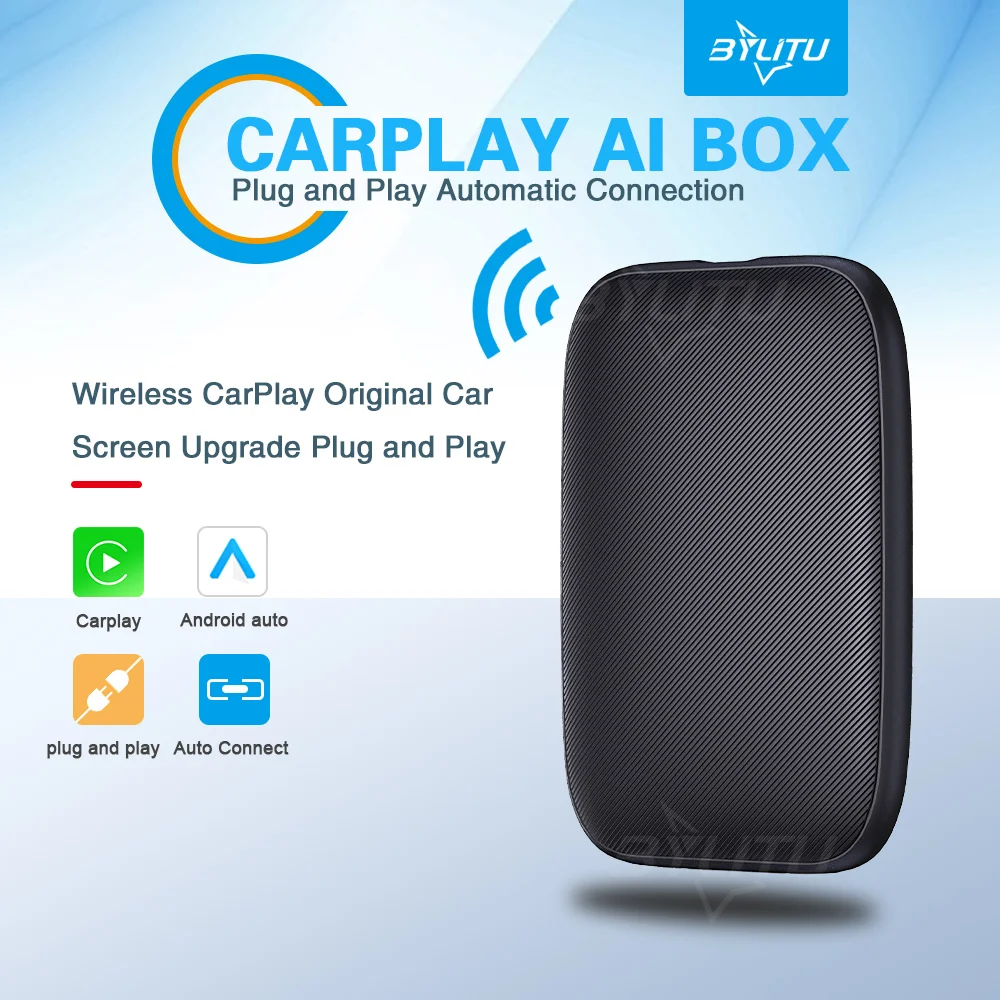 2024-NEW-Android-Ai-Box-Wired-to-Wireless-CarPlay-Adapter-Wireless ...