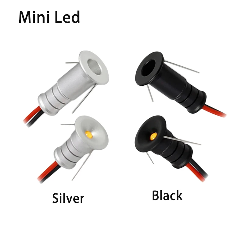10pcs-Mini-Led-0-5W-Dimmable-Spotlight-DC12V-Ceiling-Downlight-10mm-Cut ...