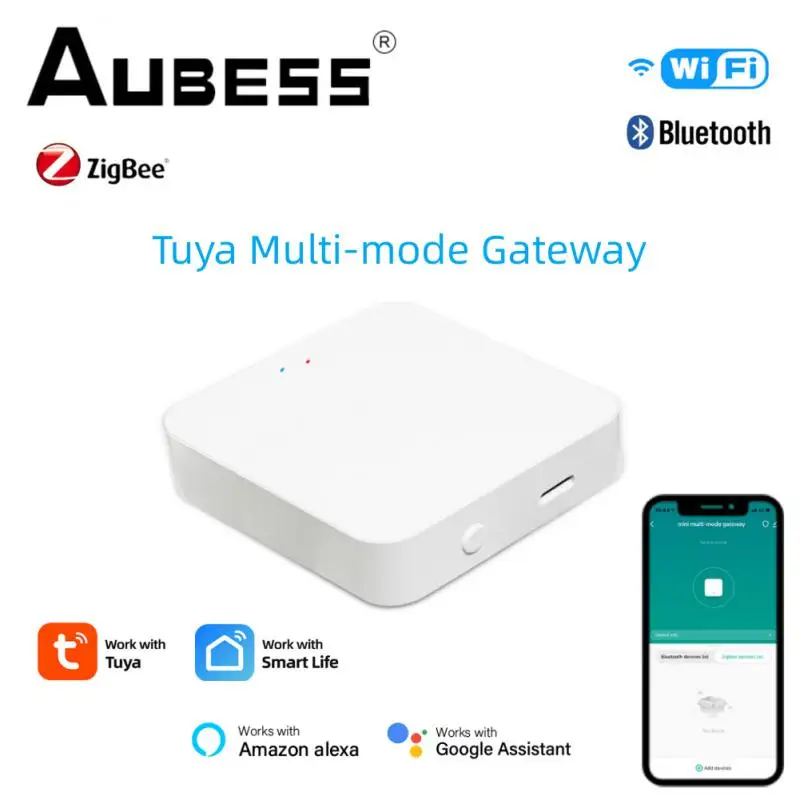 AUBESS-Tuya-Multi-mode-Gateway-WiFi-Bluetooth-Zigbee-Multi-protocol-Communication-Gateway ...