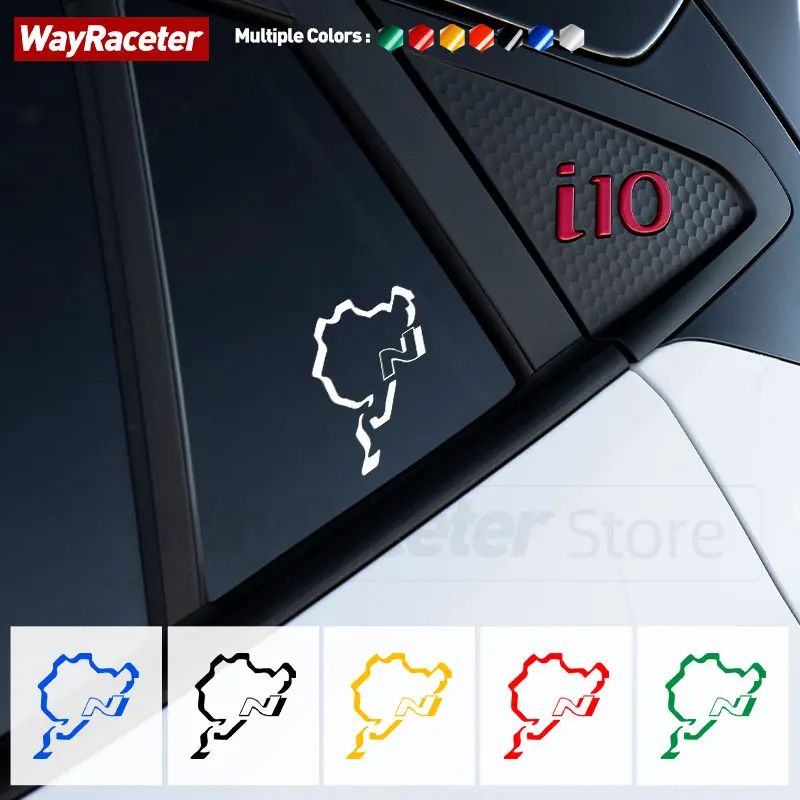 Reflective-N-Line-Styling-N-rburgring-Sticker-Bumper-Window-Trunk-Body ...
