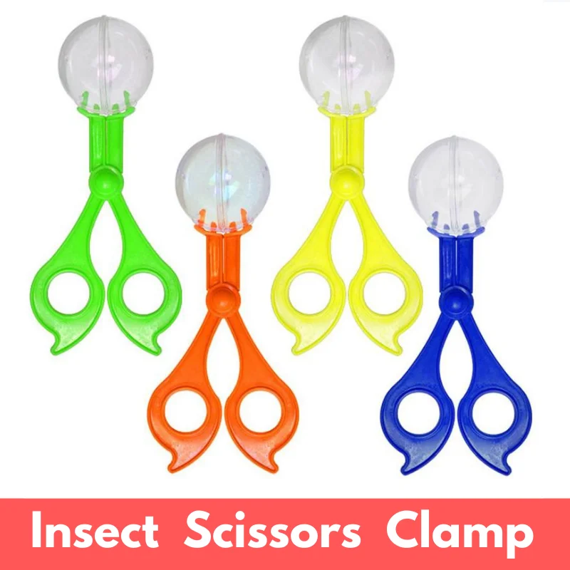 Plastic-Bug-Insect-Catcher-Scissors-Clamp-for-Kids-School-Plant-Insect ...