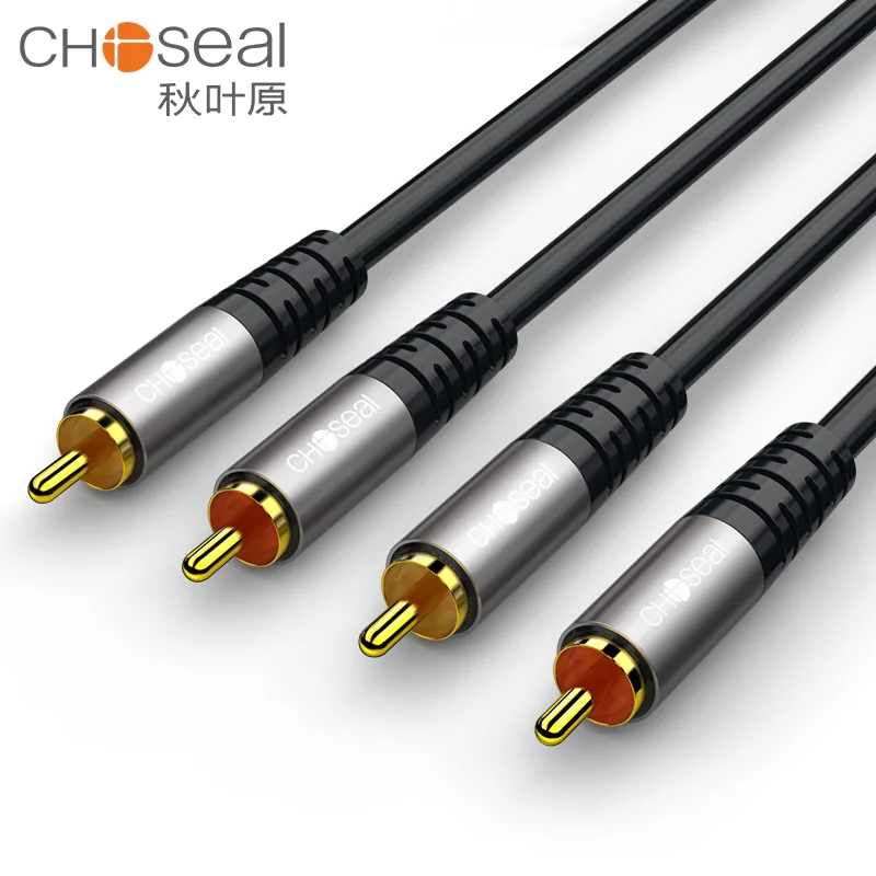 CHOSEAL-Cable-de-Audio-est-reo-macho-a-2RCA-macho-para-amplificador ...