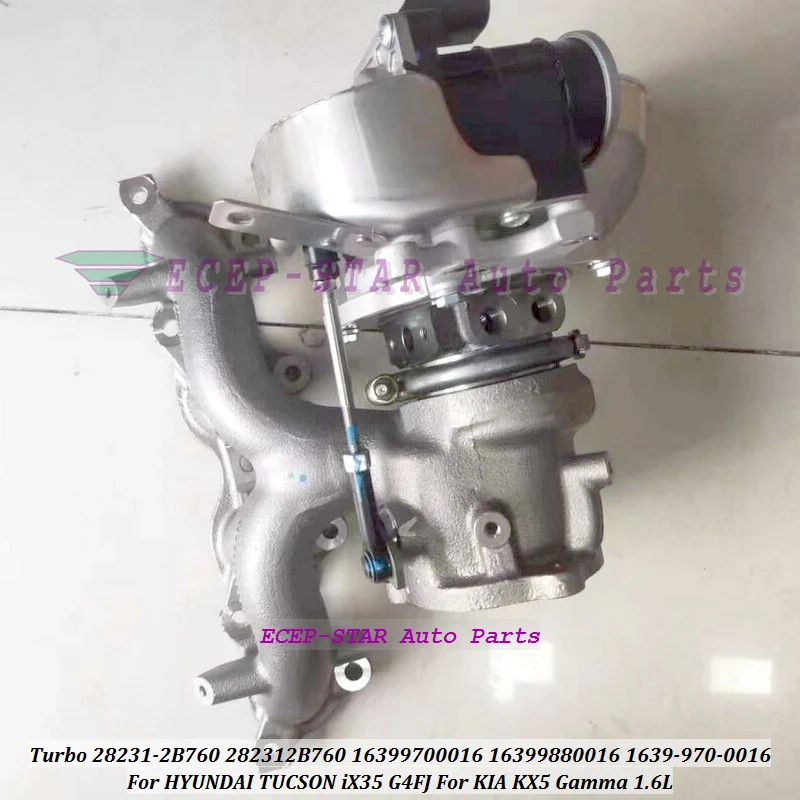 Turbo 28231-2B760 282312B760 16399700016 16399880016 1639-970-0016 para ...