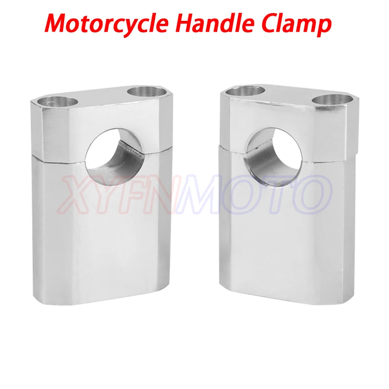 Aluminum Motorcycle Pit Dirt Bike Handlebar Fat Bar Adapter Handlebar ...