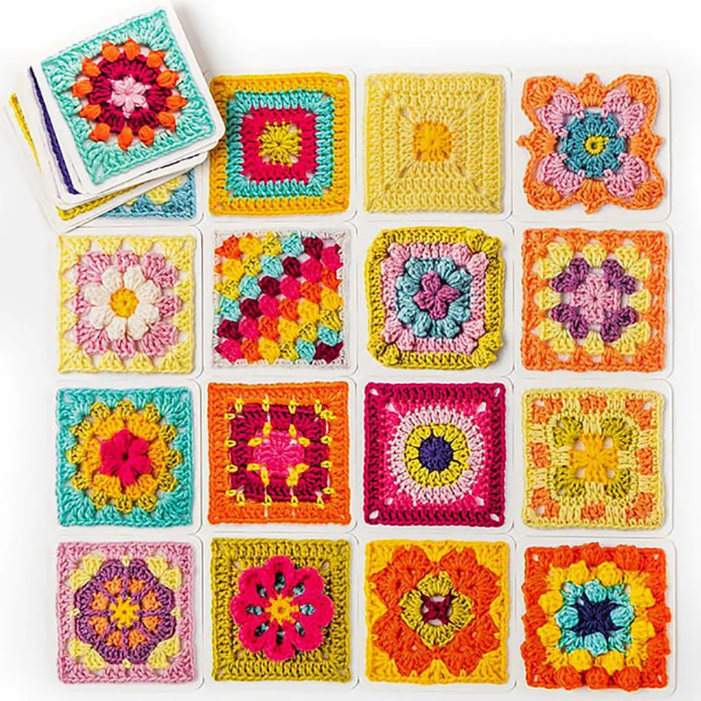 50-Mix-Matchs-Designs-The-Granny-Square-Card-Decks-kit-de-tric-para ...