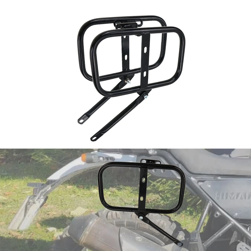 Motorcycle Saddlebag Support Racks Fit For Royal Enfield Himalayan 2018 ...