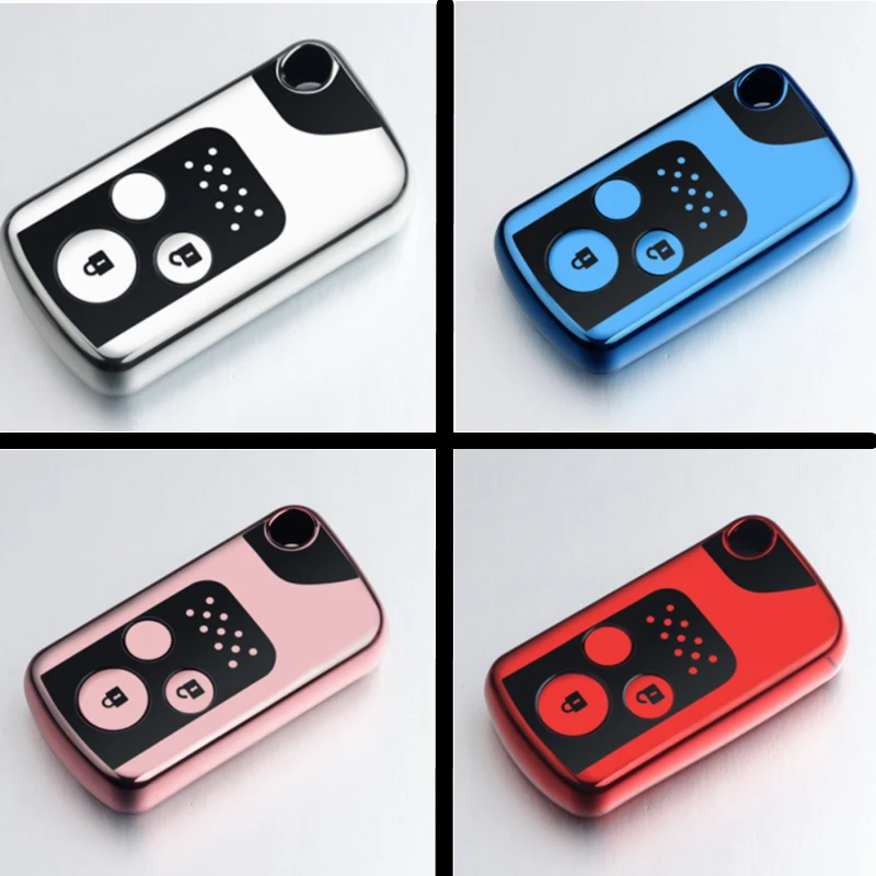 FLYBETTER 4Colors TPU 2Button Keyless Entry Smart Key Case Cover For ...