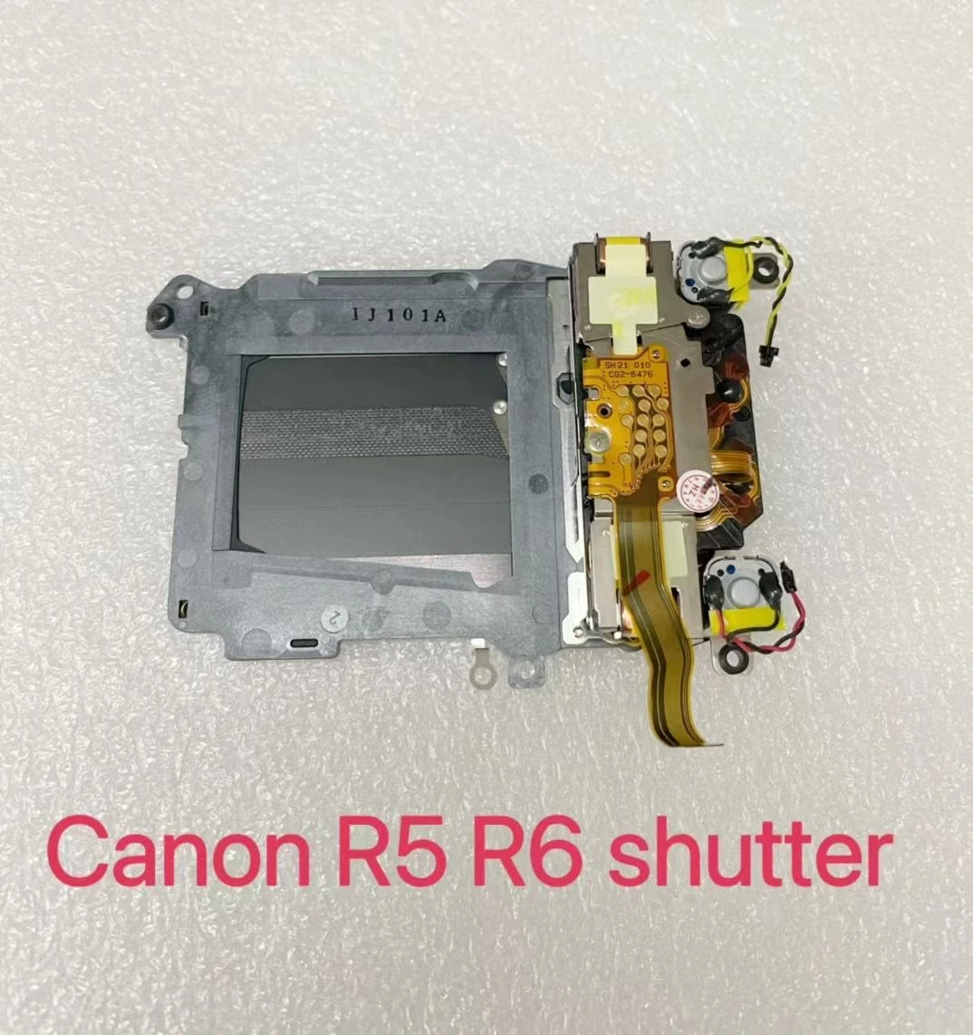 100% NEW Original For Canon EOS R5 R6 Shutter Group Blade Unit Assembly Camera Repair part ...