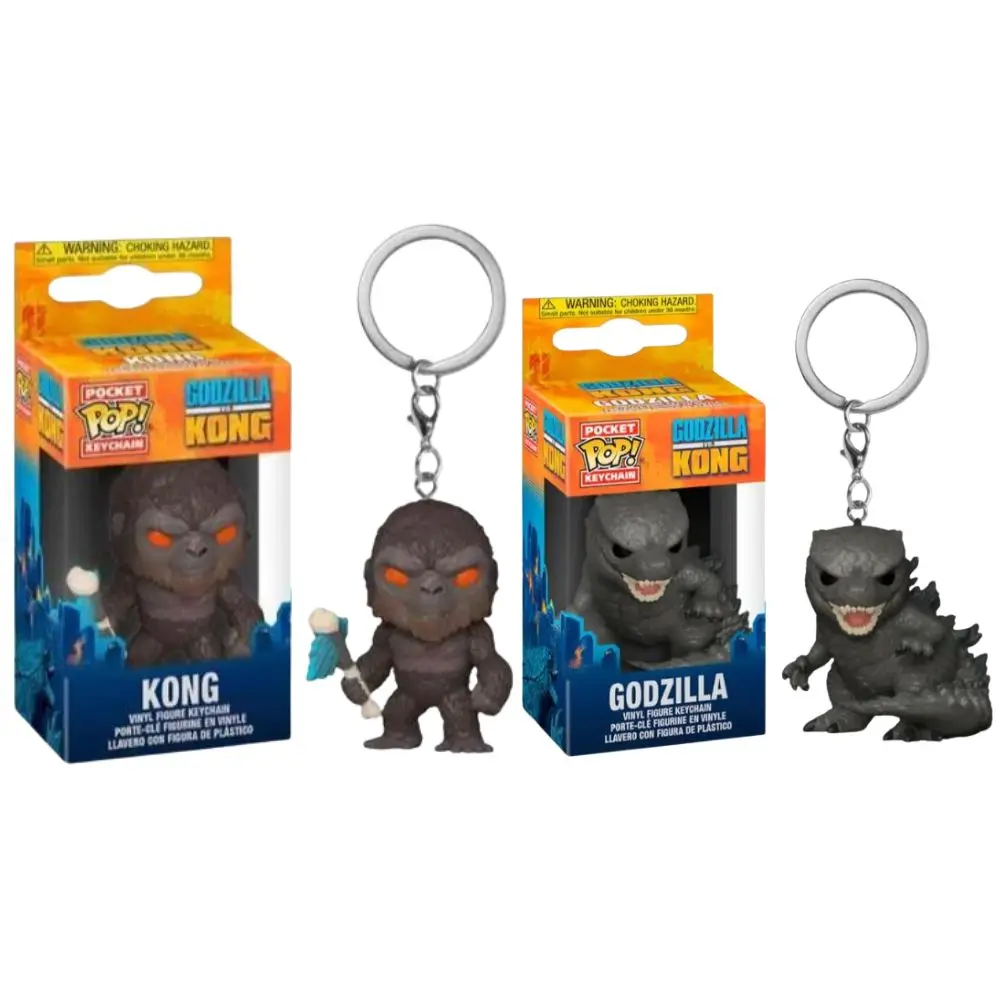 Anime-King-Kong-VS-Godzilla-Keychains-King-Kong-Godzilla-Mini-Action ...
