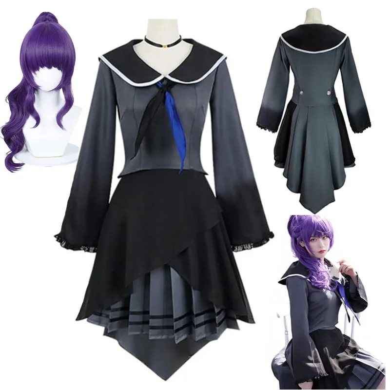 Asahina Mafuyu Cosplay Costume Wig Anime Project Sekai Colorful Stage ...