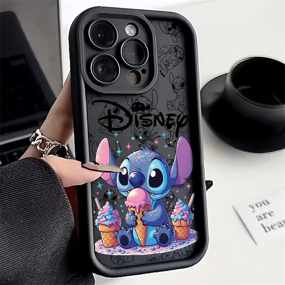 Cute Cartoon Cool Stitch Phone Case For Samsung Galaxy A16 A06 A35 A55 ...
