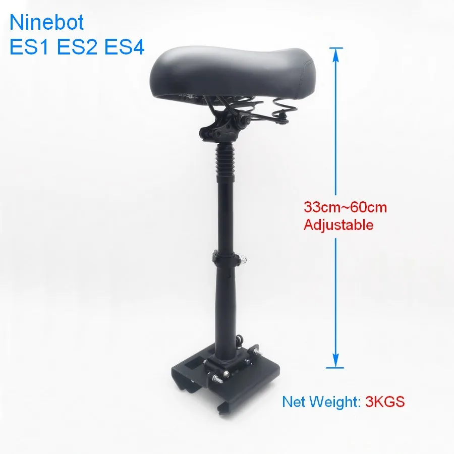 Cushion-Chair-Seat-Adjustable-Folding-Saddle-For-Segway-Ninebot-ES1-ES2 ...