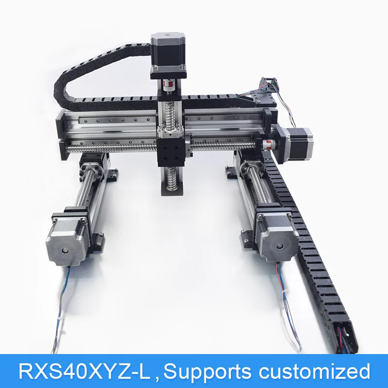 RXS40XYZ-L-linear-module-xyz-gantry-electric-CNC-precision-aluminum ...
