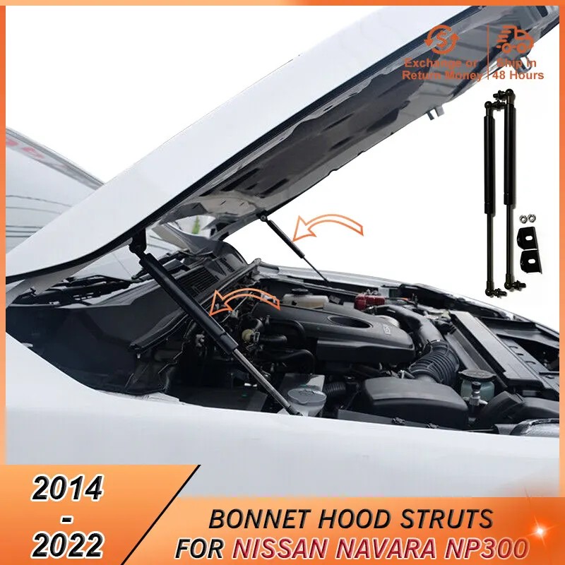 2014-2022-Bonnet-Hood-Lift-Support-Strut-Bar-for-Nissan-Navara-Np300 ...