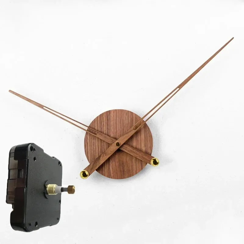 DIY-Large-Wall-Clock-Modern-Spain-Silent-Mechanism-Wood-Pointer-Large ...