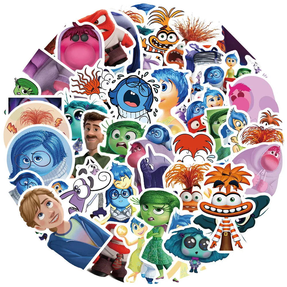 50pcs-Disney-Movie-Inside-Out-Stickers-Cartoon-Graffiti-Decoration ...