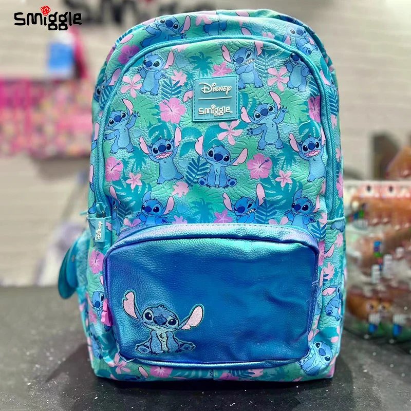New-Australia-Smiggle-School-bags-Disney-Stitch-Backpack-Lunch-Bag ...