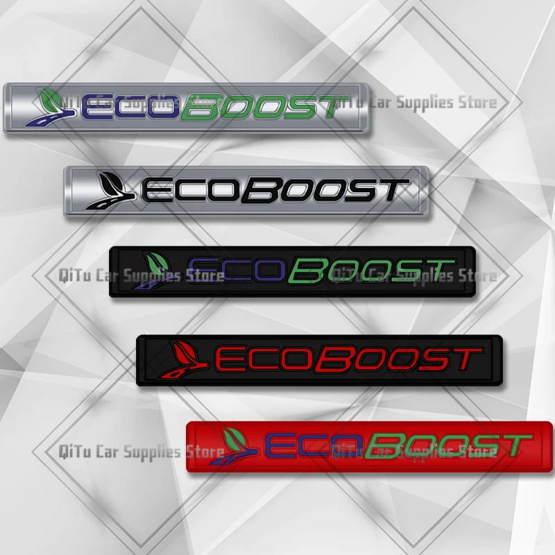 Zinc-Alloy-Eco-Boost-Badge-Car-Body-Trunk-Fender-Emblem-3D-Decal ...