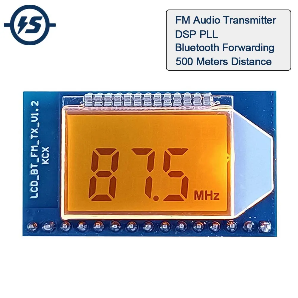 500m Transmitter Distance Bluetooth Fm Stereo Audio Transmitter Board ...