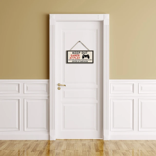 Bedroom Door Funny Signs