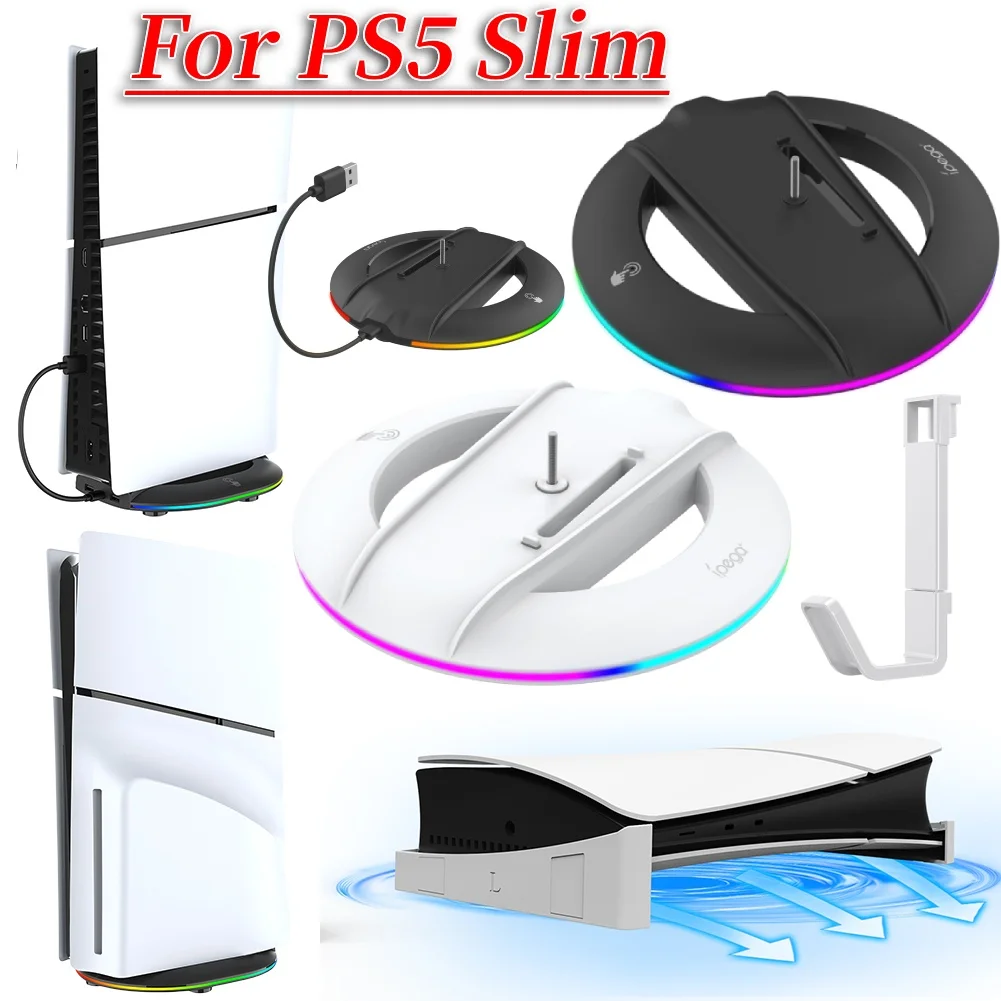 RGB-Vertical-Stand-Stable-LED-Base-Gaming-Stand-Game-Console-Base-for ...