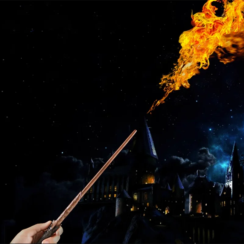 Cosplay-Electronic-Fire-Flasher-Magic-Wands-Tricks-Flame-Lighter-Device ...