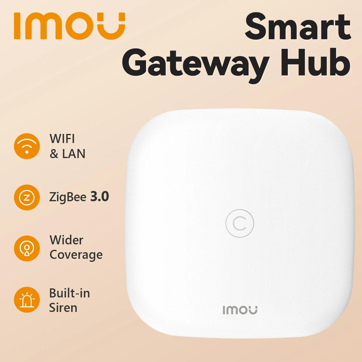 IMOU-Hub-de-gateway-inteligente-ZigBee-3-0-controle-remoto-sem-fio-Wi ...