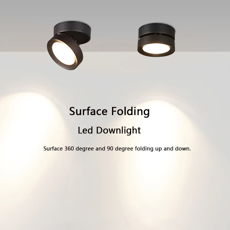 Spot-LED-Downlight-Foldable-Ceiling-Spotlight-7W-10W-15W-Surface ...
