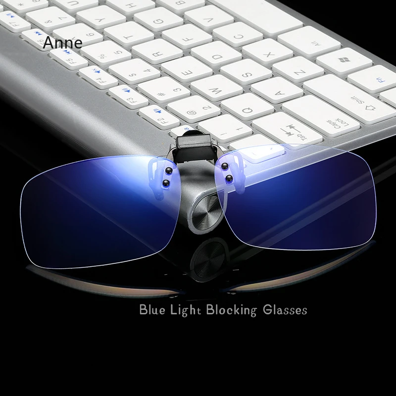 Blue-light-blocking-Glasses-Women-Men-Anti-blue-Ray-Clip-On-Eyeglasses ...