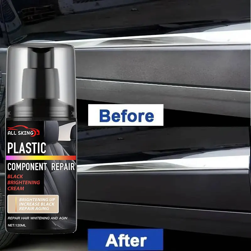 Automotive plastic refurbishing brightening reducing maintenance ...