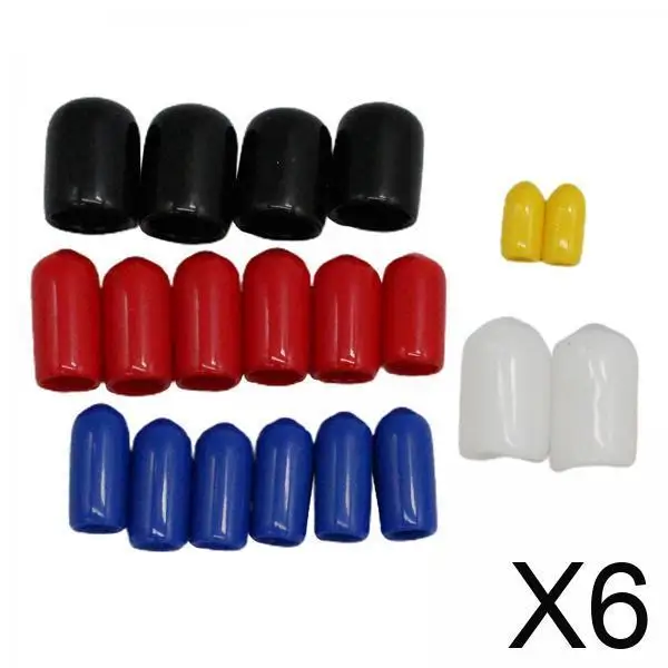 Assorted Vacuum Caps Set Automotive Rubber End Covers Hoses Clamps Kit ...
