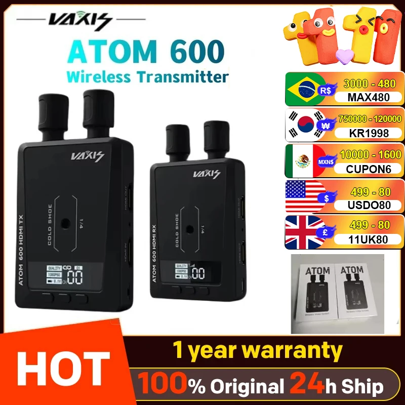 Vaxis-ATOM-600-HDMI-Compatible-Wireless-Transmitter-Receiver-1080P-HD ...