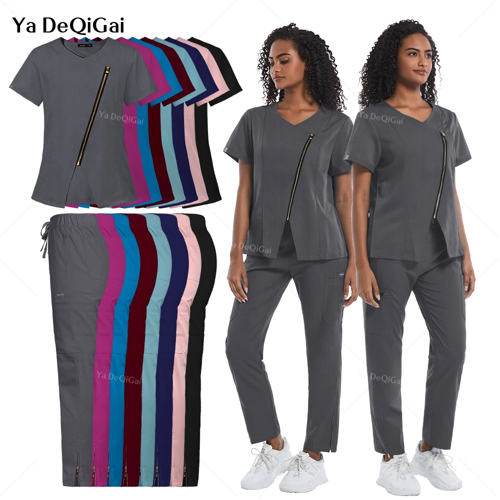 Medical-Uniform-Pharist-Outfits-Operating-Room-Workwear-Nursing-Scrubs ...