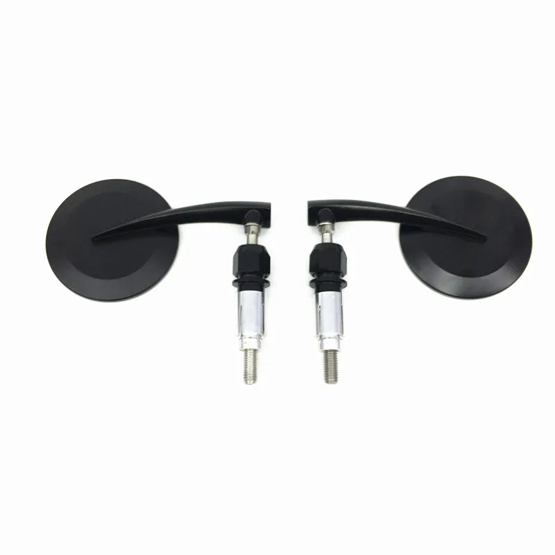 Universal-Motorcycle-CNC-Rear-View-Side-Mirror-Handle-Bar-End-Mirrors ...