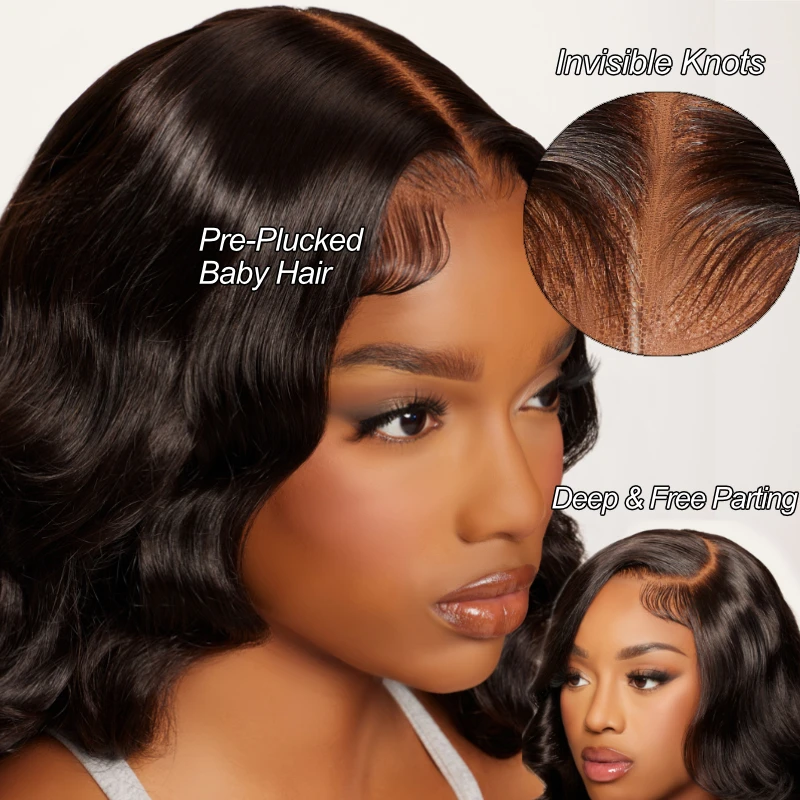 Premium-7x5-Bye-Bye-KNOTS-Glueless-Preplucked-Human-Wigs-Ready-To-Go ...
