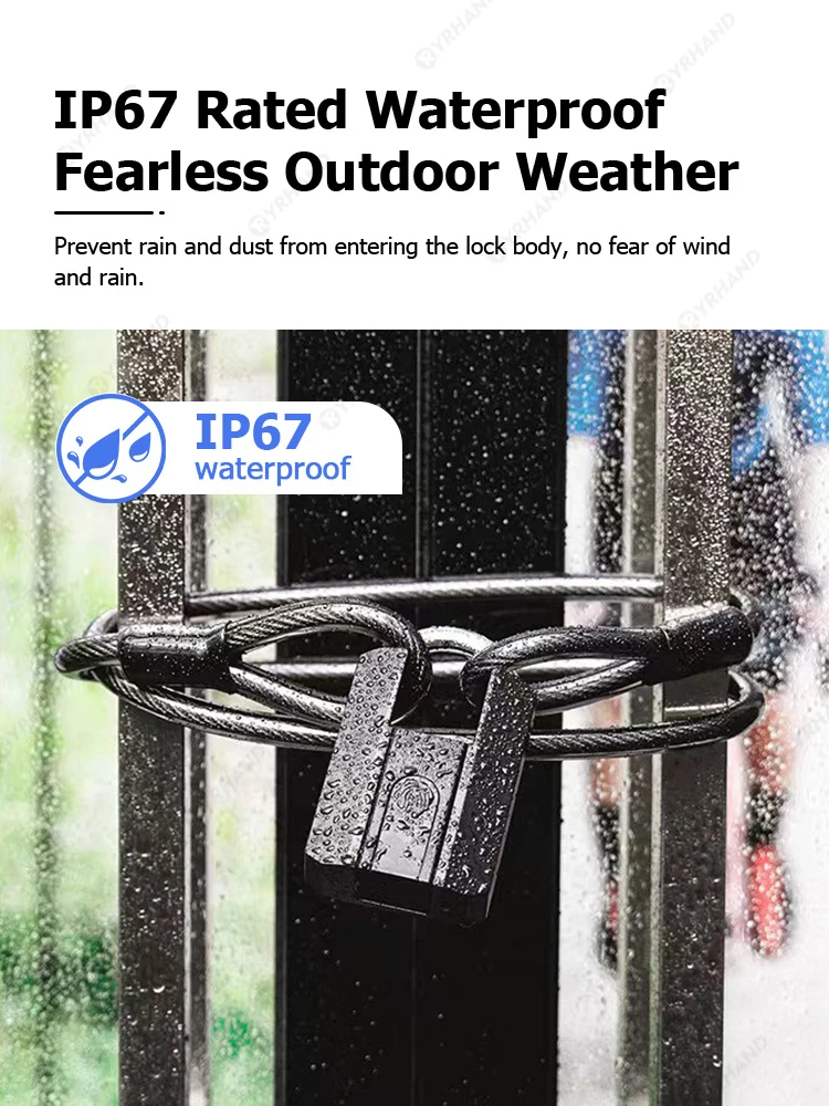 916 —— TTLock with Smart Padlock IP67 – YRHAND