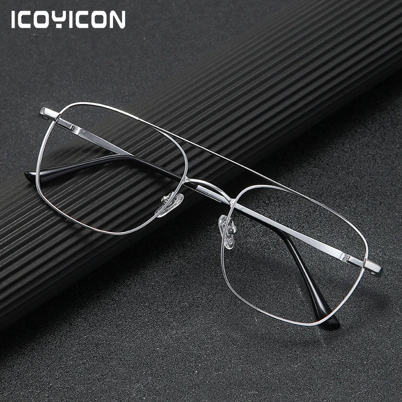 Pure Titanium Eye Glasses Frames Men | Pure Titanium Men Eyeglass Frame ...